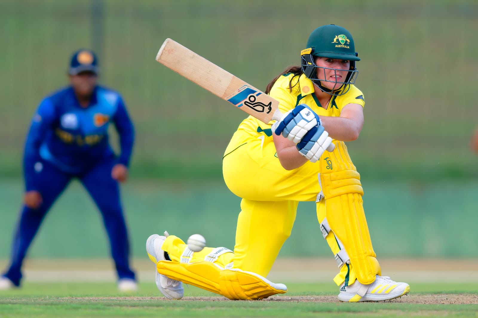 Lucy Hamilton stars with 80 and 3/18 as Australia U19 Women defeat Sri ...