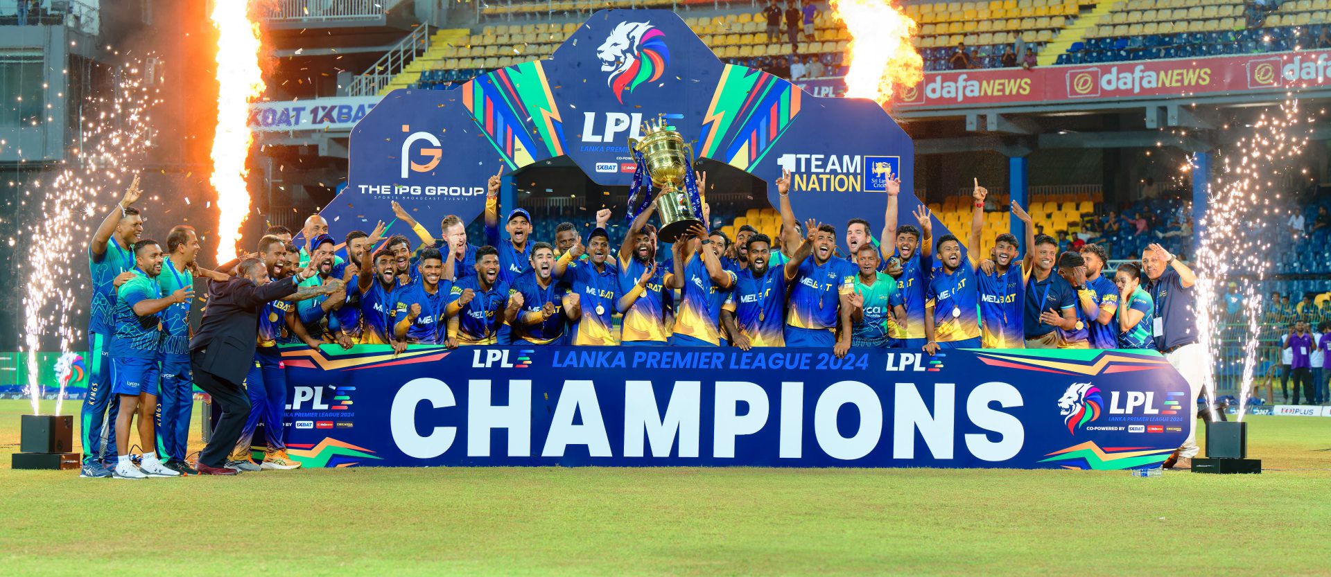 JAFFNA KINGS TAKE RECORD 4th LPL TITLE by 9-WKT WIN - Sri Lanka Cricket