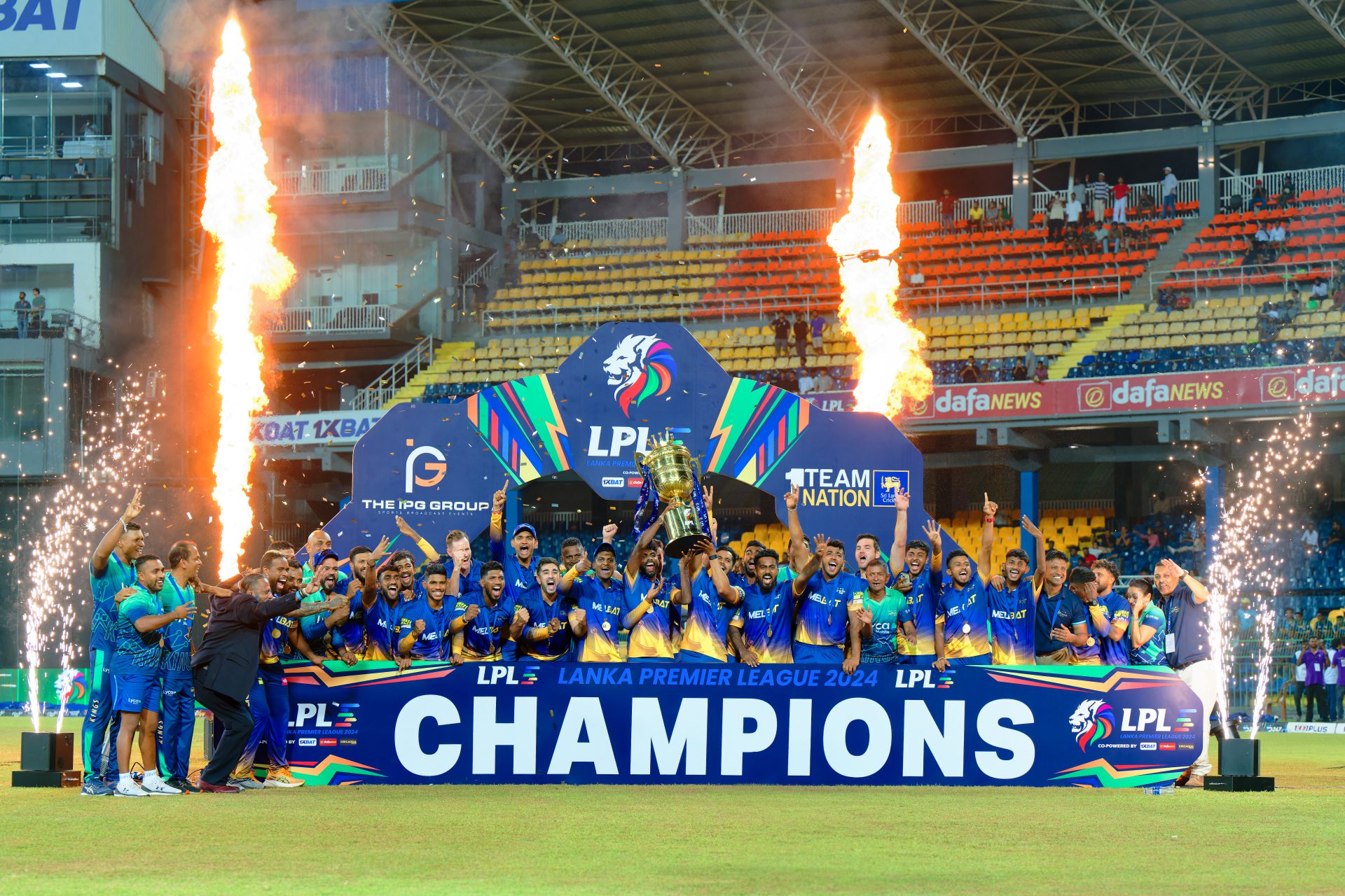 සිව්වැනි වතාවටත් LPL කිරුළ ජැෆ්නා කිංග්ස් සන්තකයට - Sri Lanka Cricket