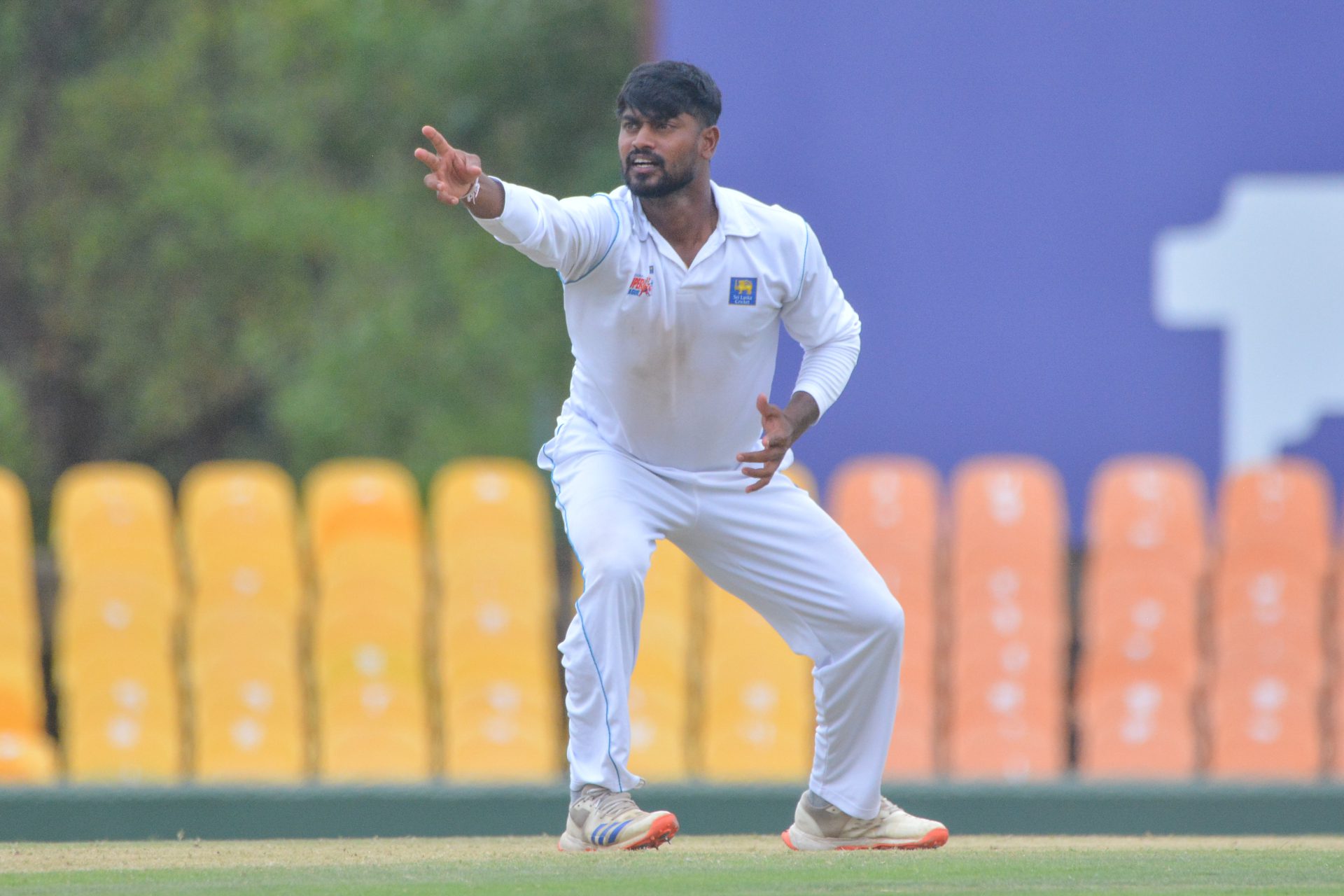 Colombo’ 85/1 Dhananjaya Lakshan superb all-round 5/99 and 53 n.o. after No’s 9 & 10 Nisala ...