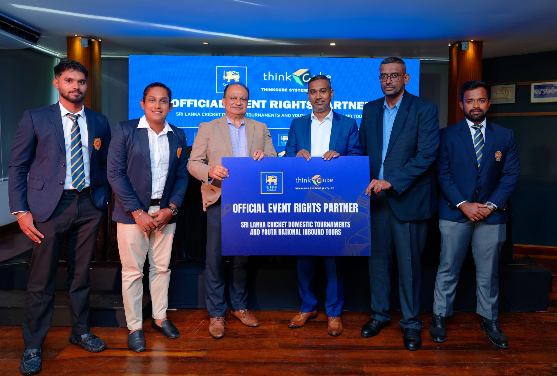 Sri Lanka Cricket joins hands with ThinkCube Systems Talent TV to ...