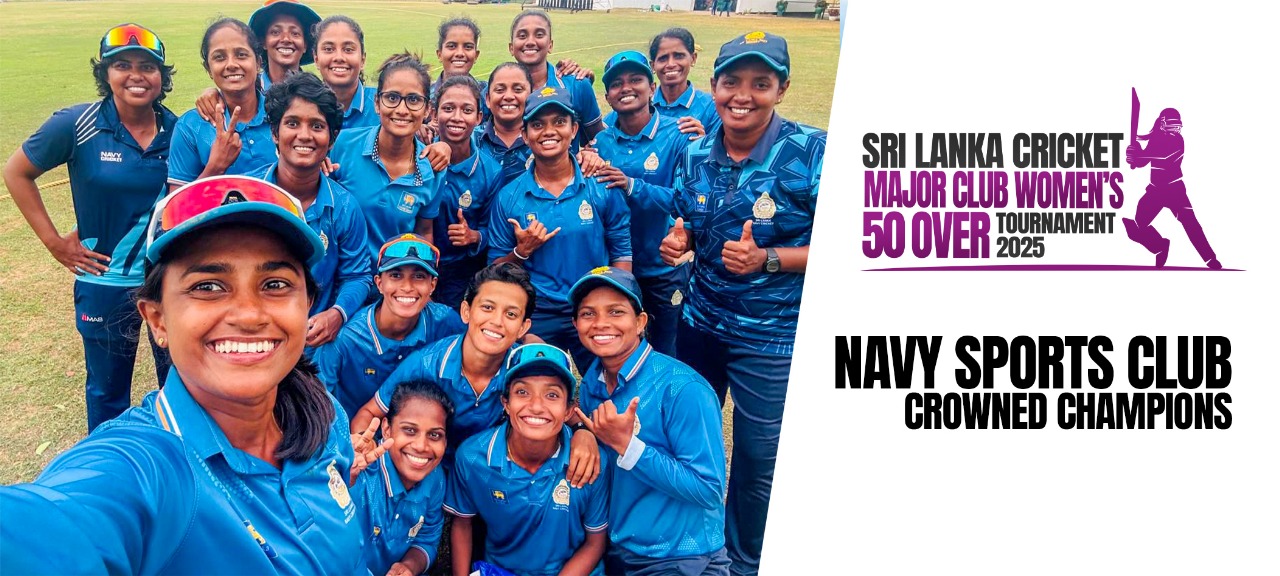 Navy Sports Club Crowned Champions of SLC Major Club Women's 50 Over ...