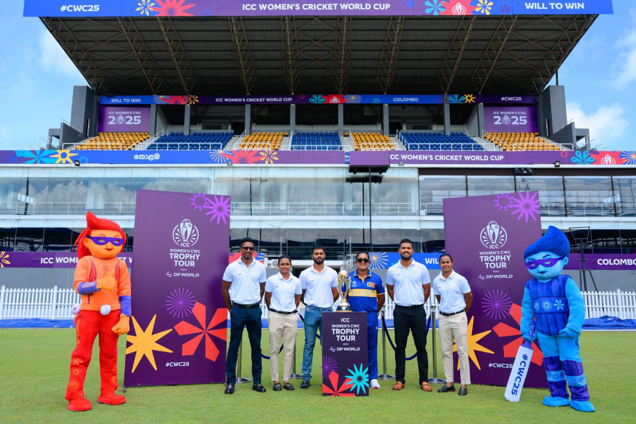 ICC Women’s Cricket World Cup 2025 – Trophy Tour Arrives in Sri Lanka ...